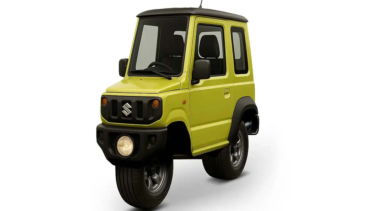 Introducing The Suzuki Slimny: World's First 4×4 Two-Wheeler With Jimny ...